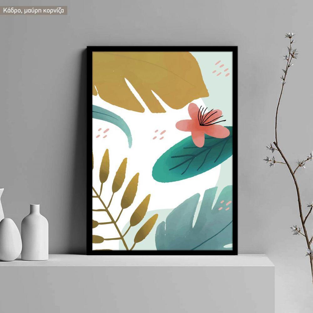 Tropical vibes III, poster