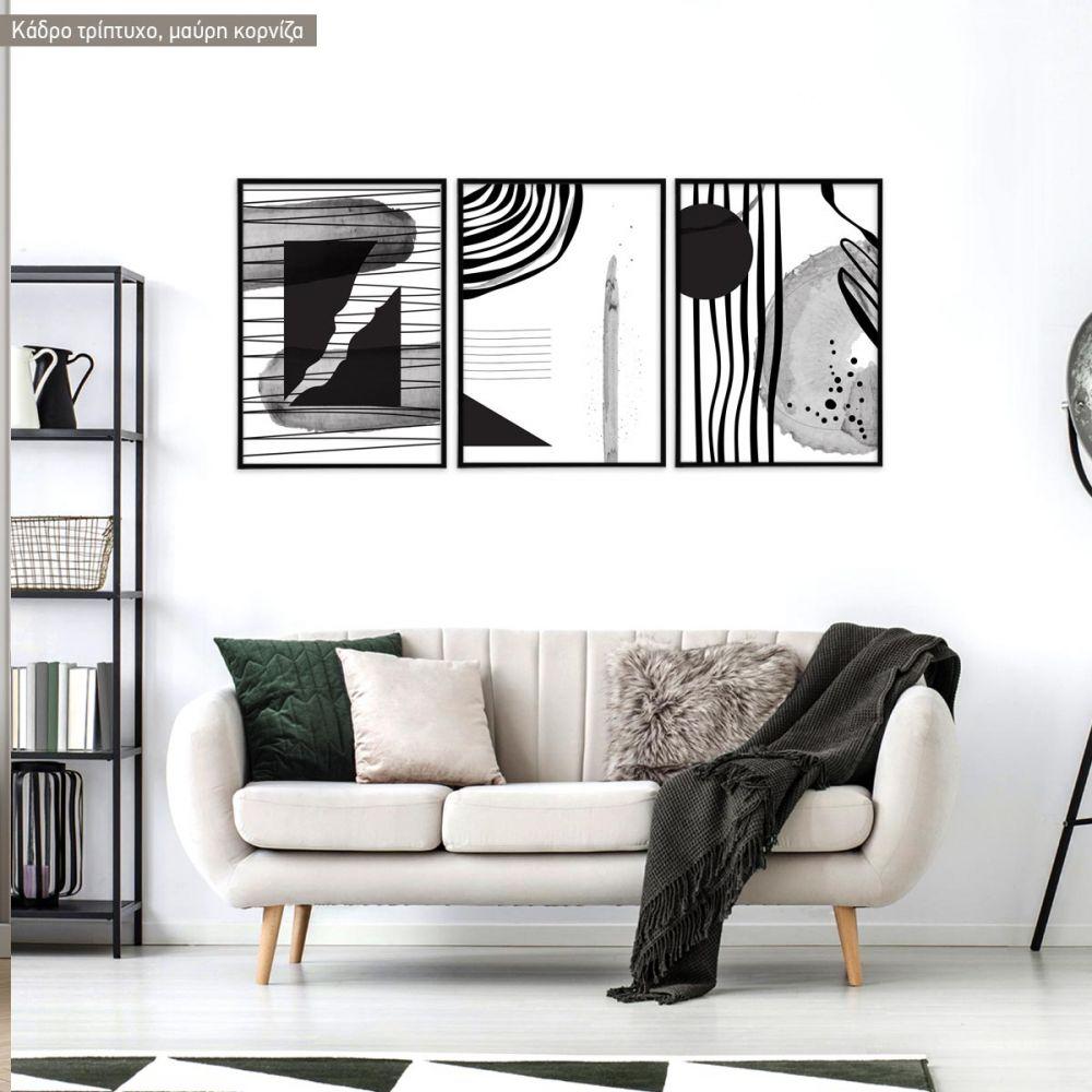 Colorless abstract I, poster