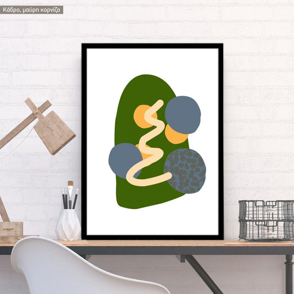 Abstract tree IV, poster