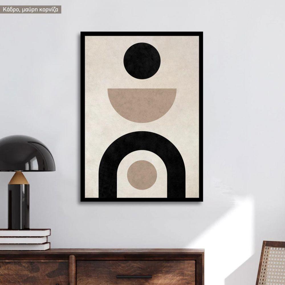 Geometrical balance, Poster