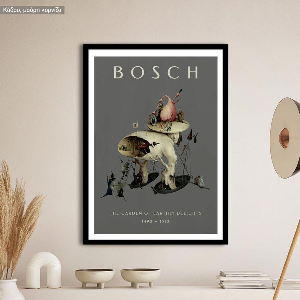 The garden of earthly delights II, Bosch, poster