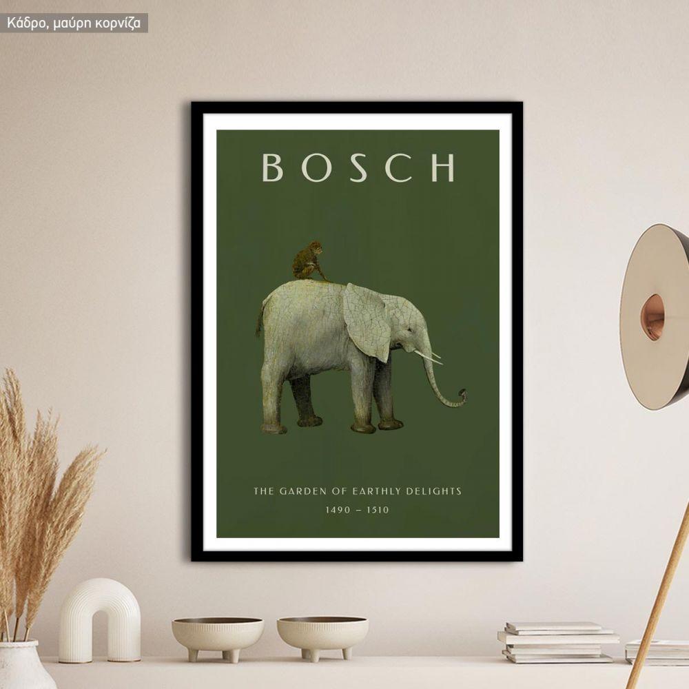 The garden of earthly delights III, Bosch, poster