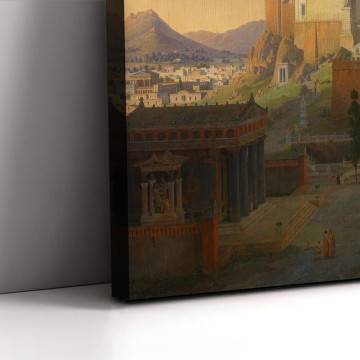 Πίνακας ζωγραφικής The Acropolis at Athens, Leo von Klenze
