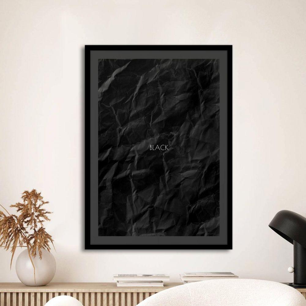 Black, poster