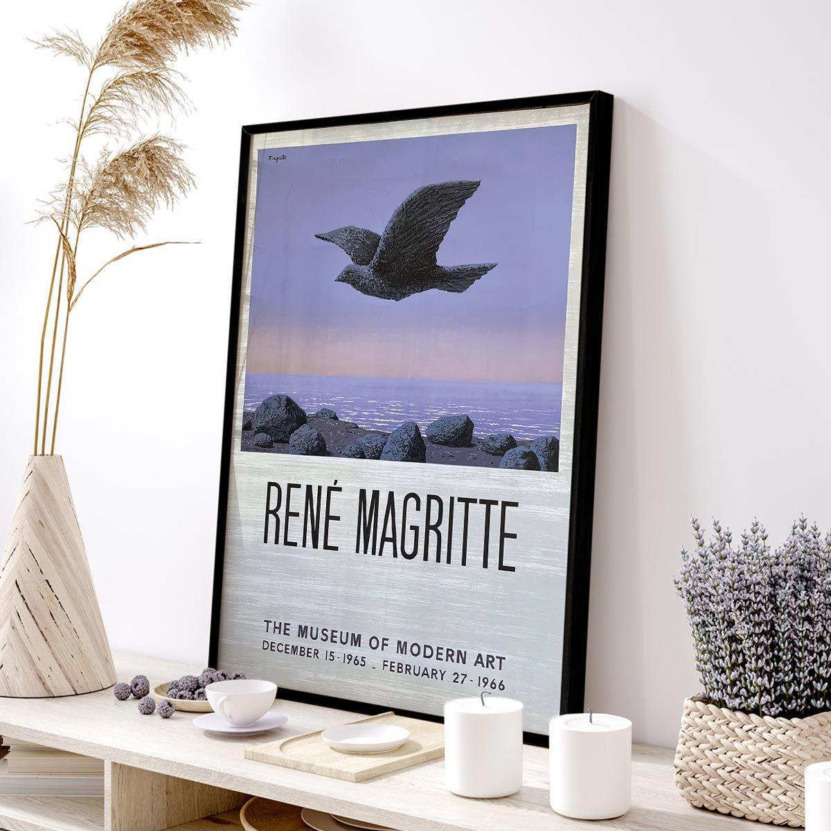 Exhibition Poster MoMA 1965, Magritte R