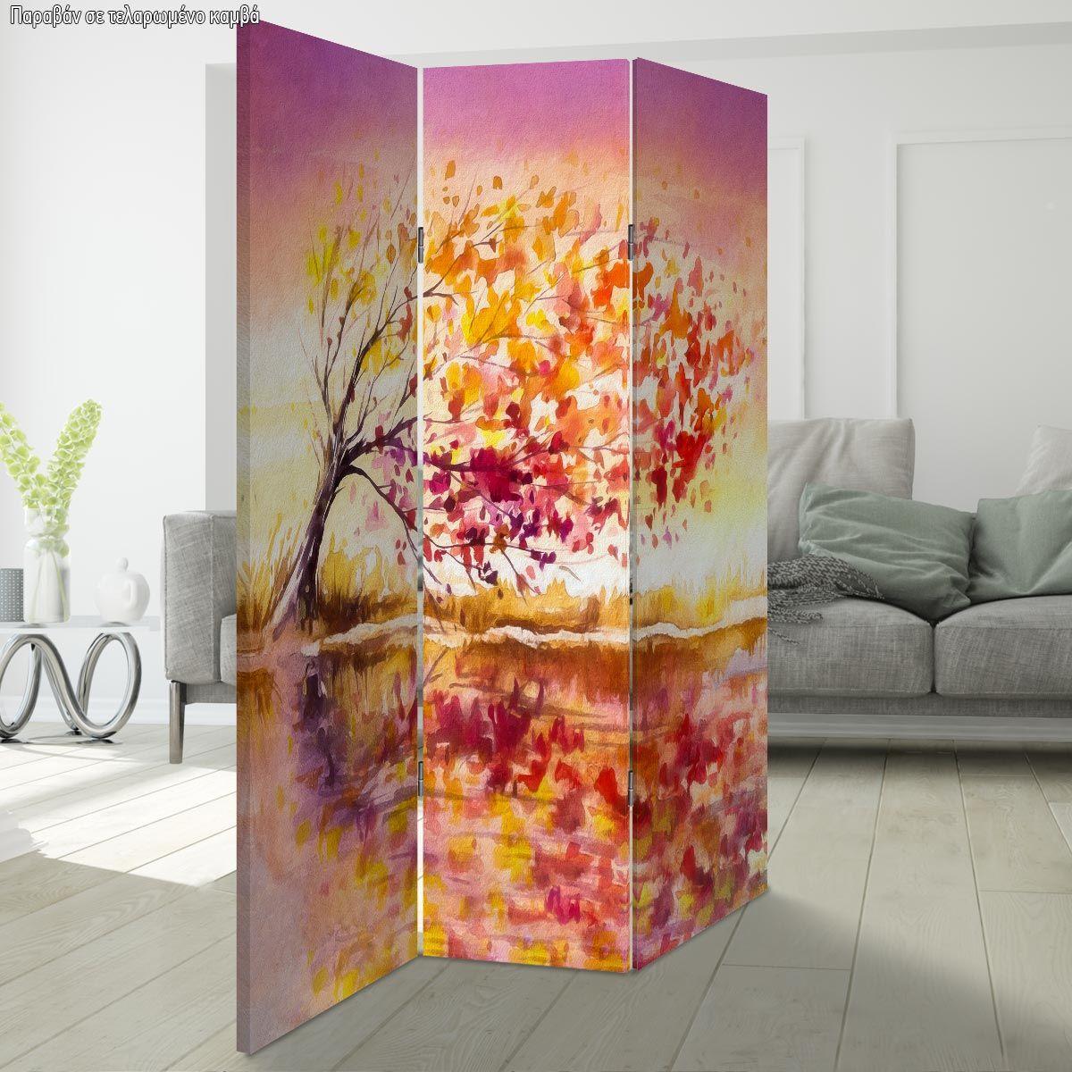 Room divider Autumn wind