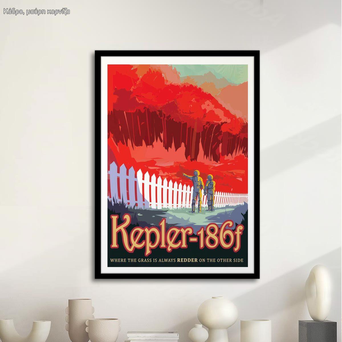 Visit Kepler 186f, poster