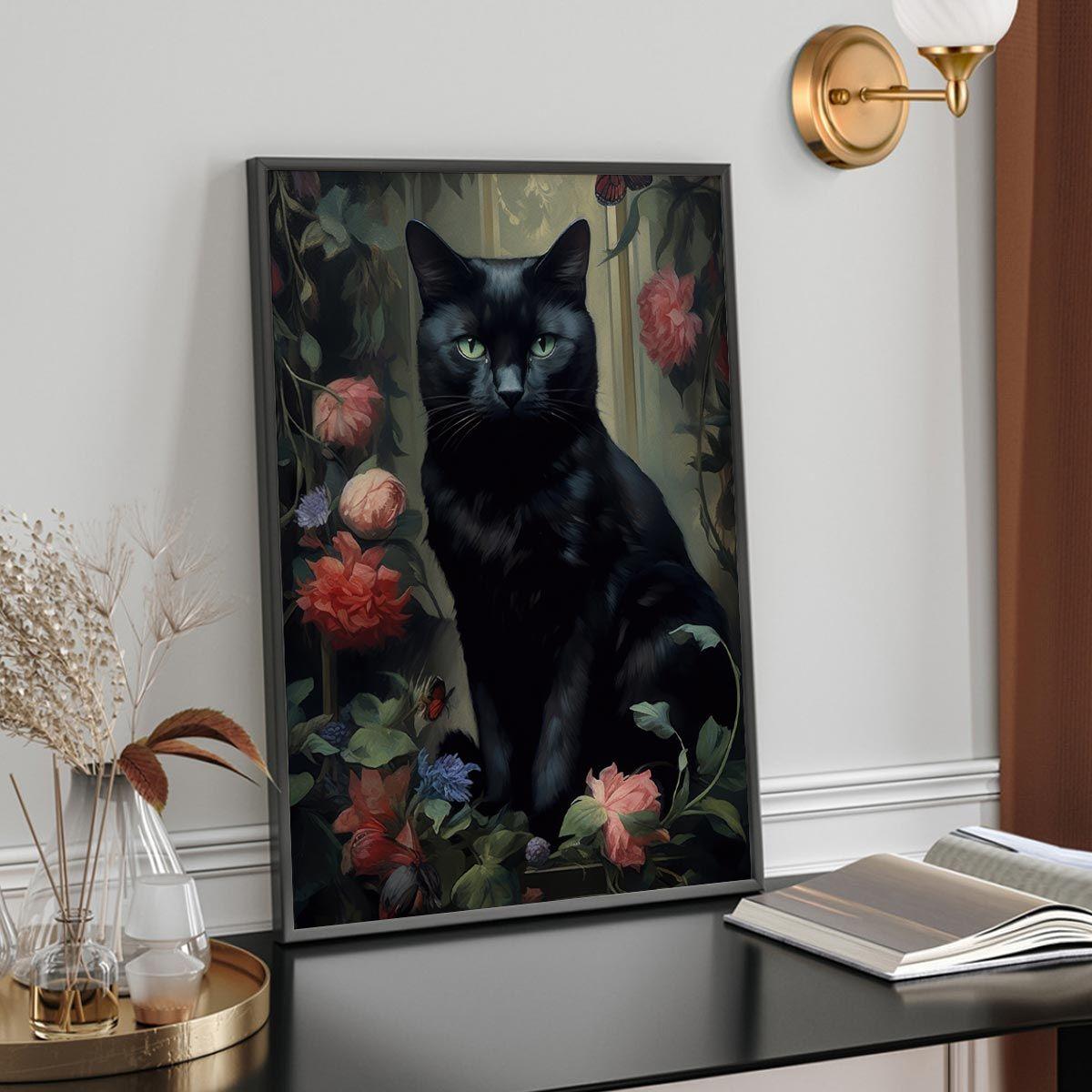 Black cat, poster