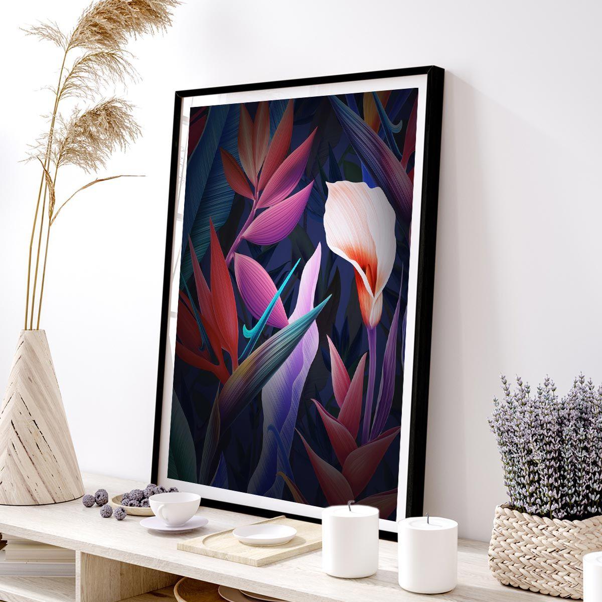 Succulent plants, poster