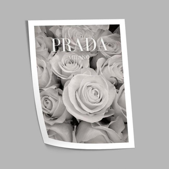 Prada roses, poster