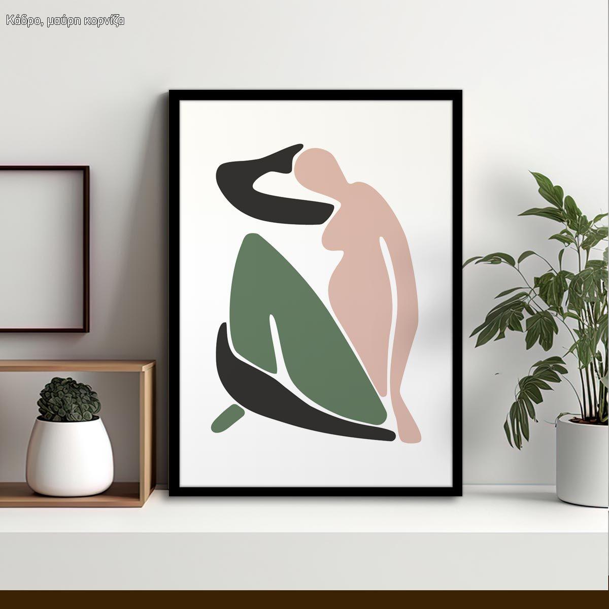 Another female figure, poster