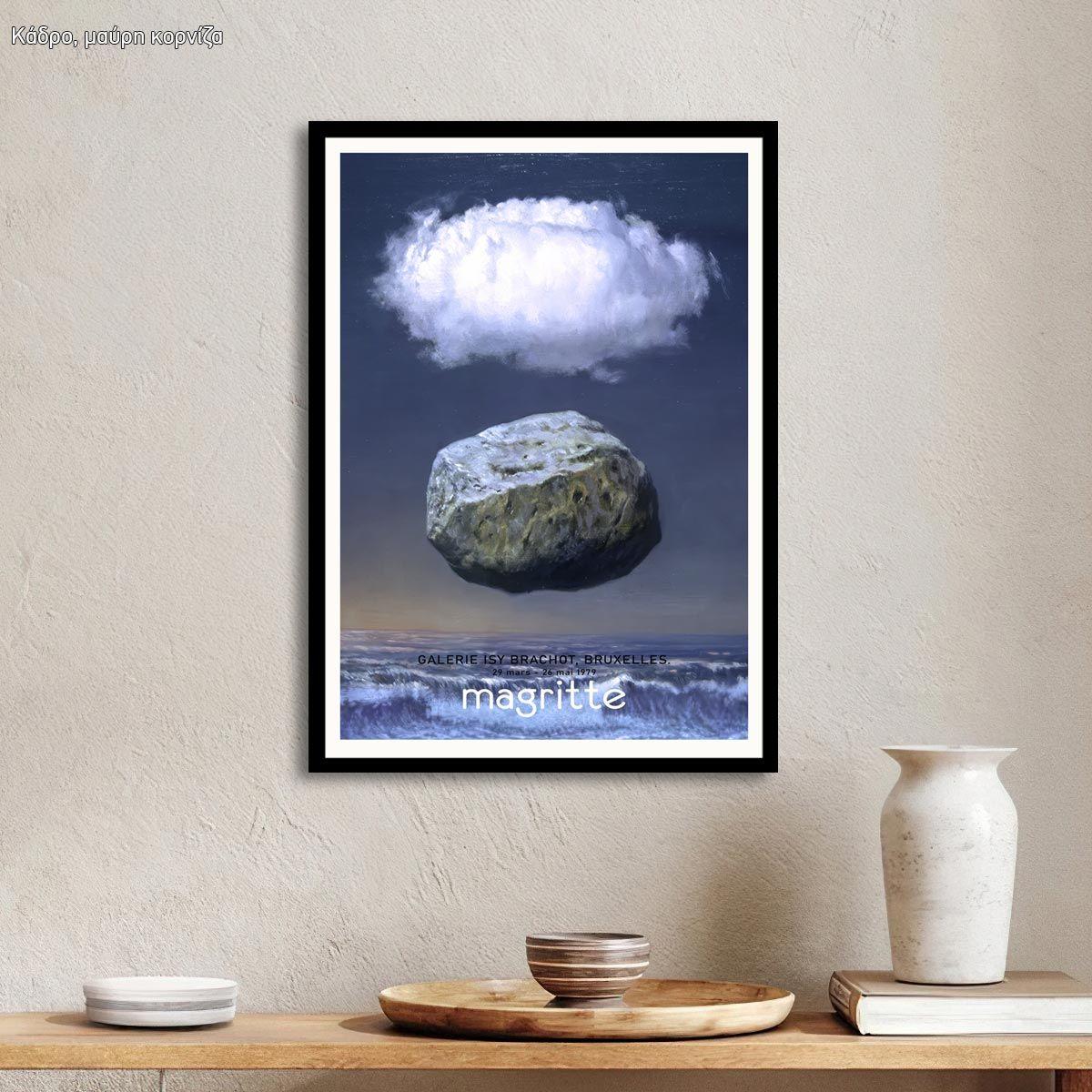 Exhibition Poster Magritte, Clear ideas, Galerie Brachot