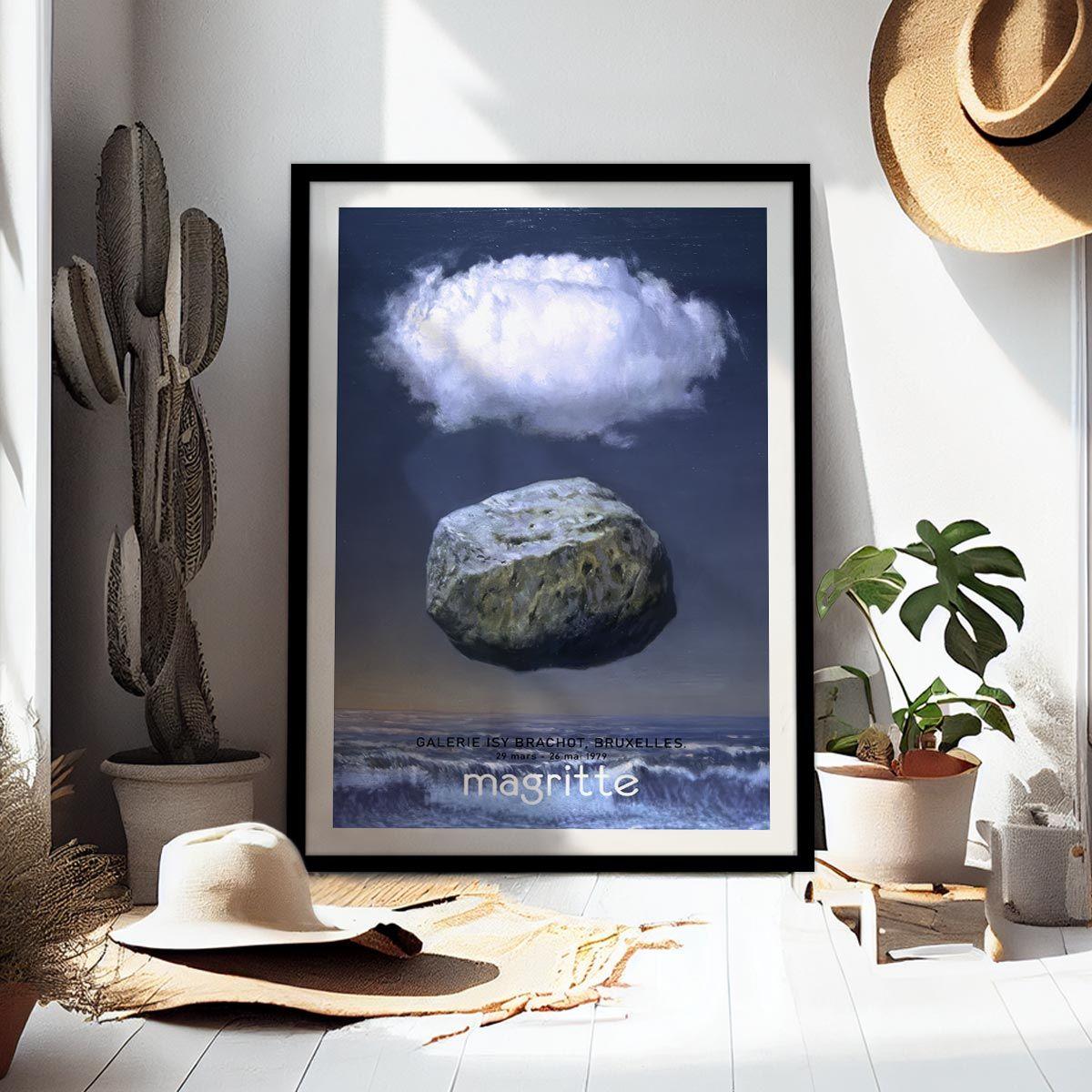 Exhibition Poster Magritte, Clear ideas, Galerie Brachot