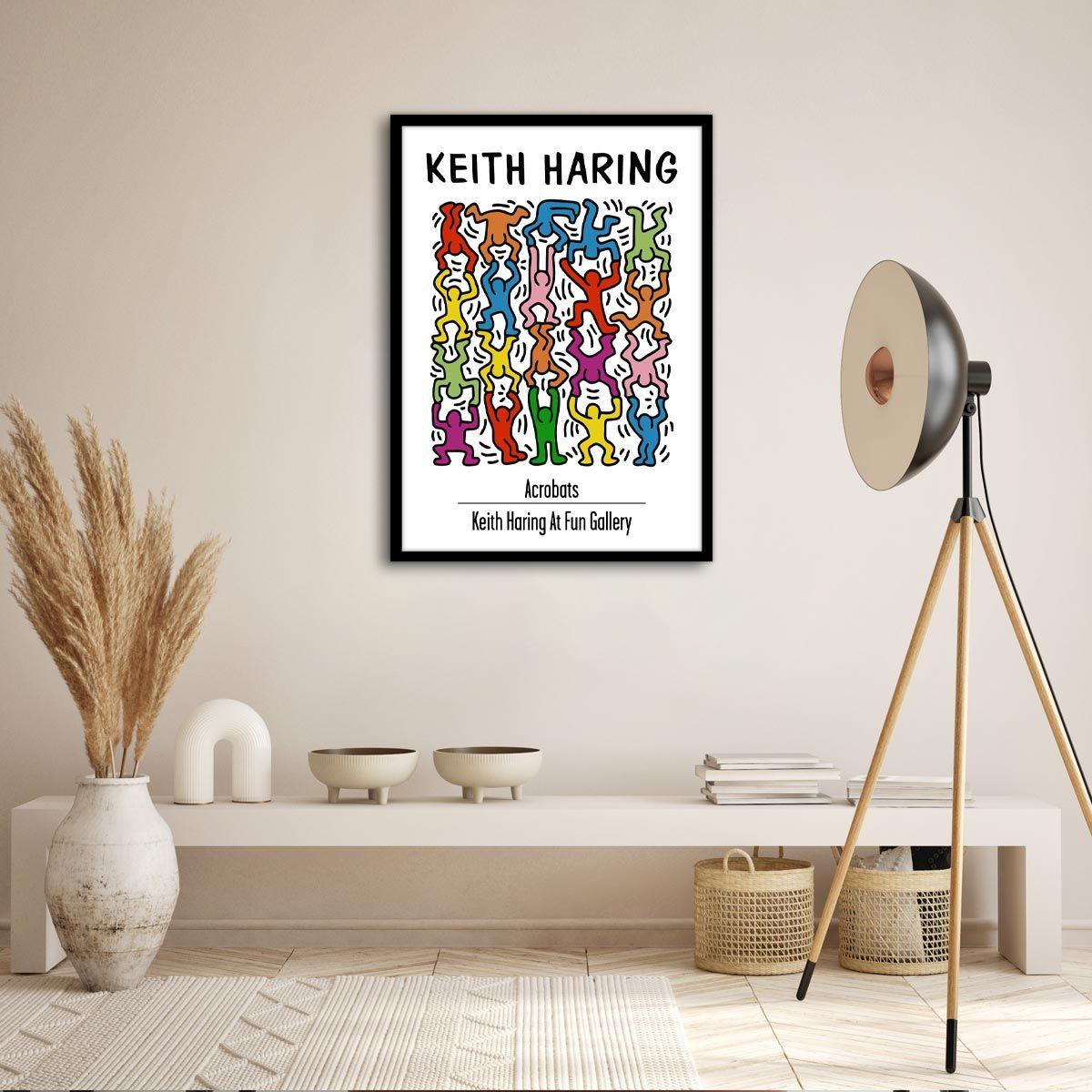 Exhibition Poster Keith Haring At Fun Gallery