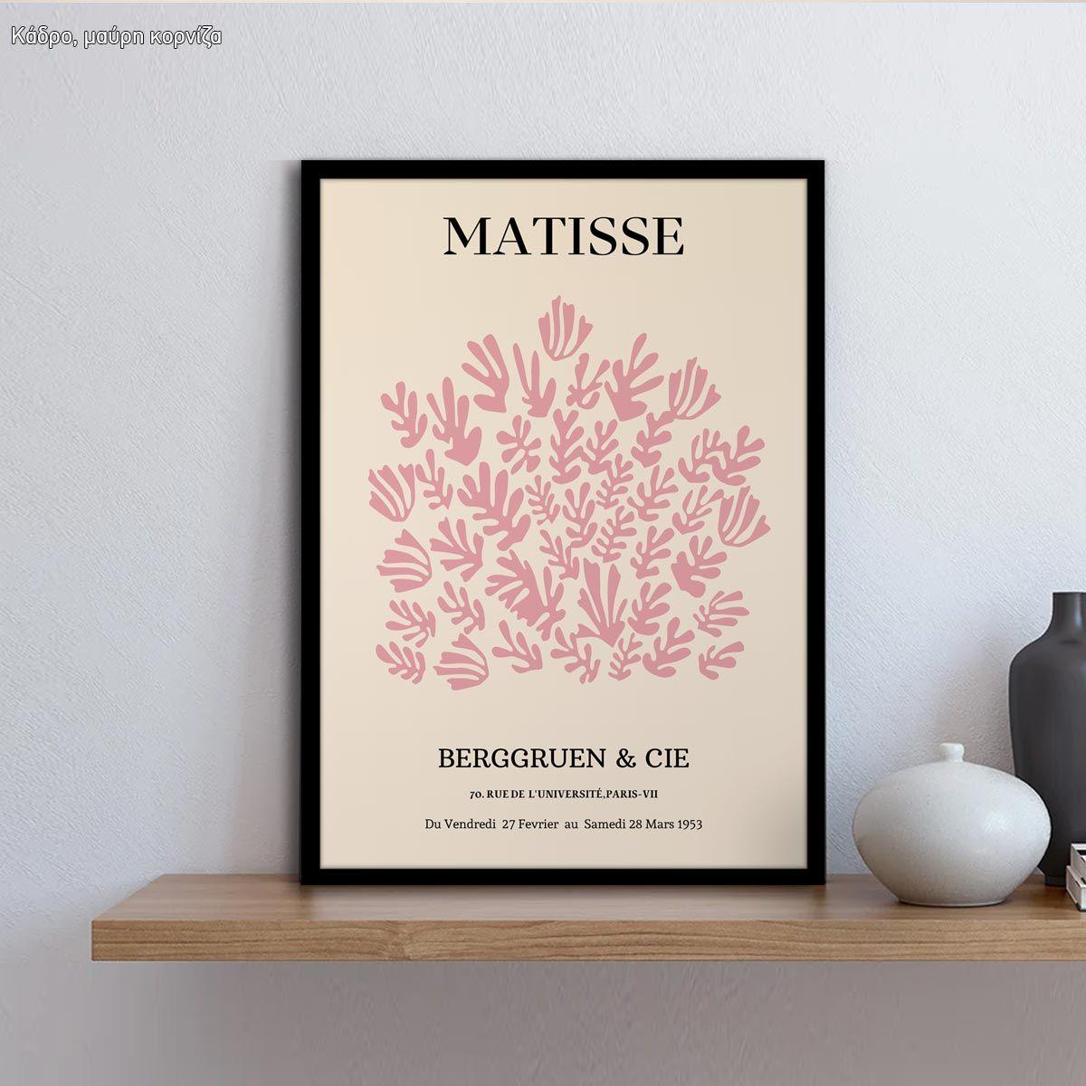 Exhibition Poster Matisse, Berggruen & CIE, Poster