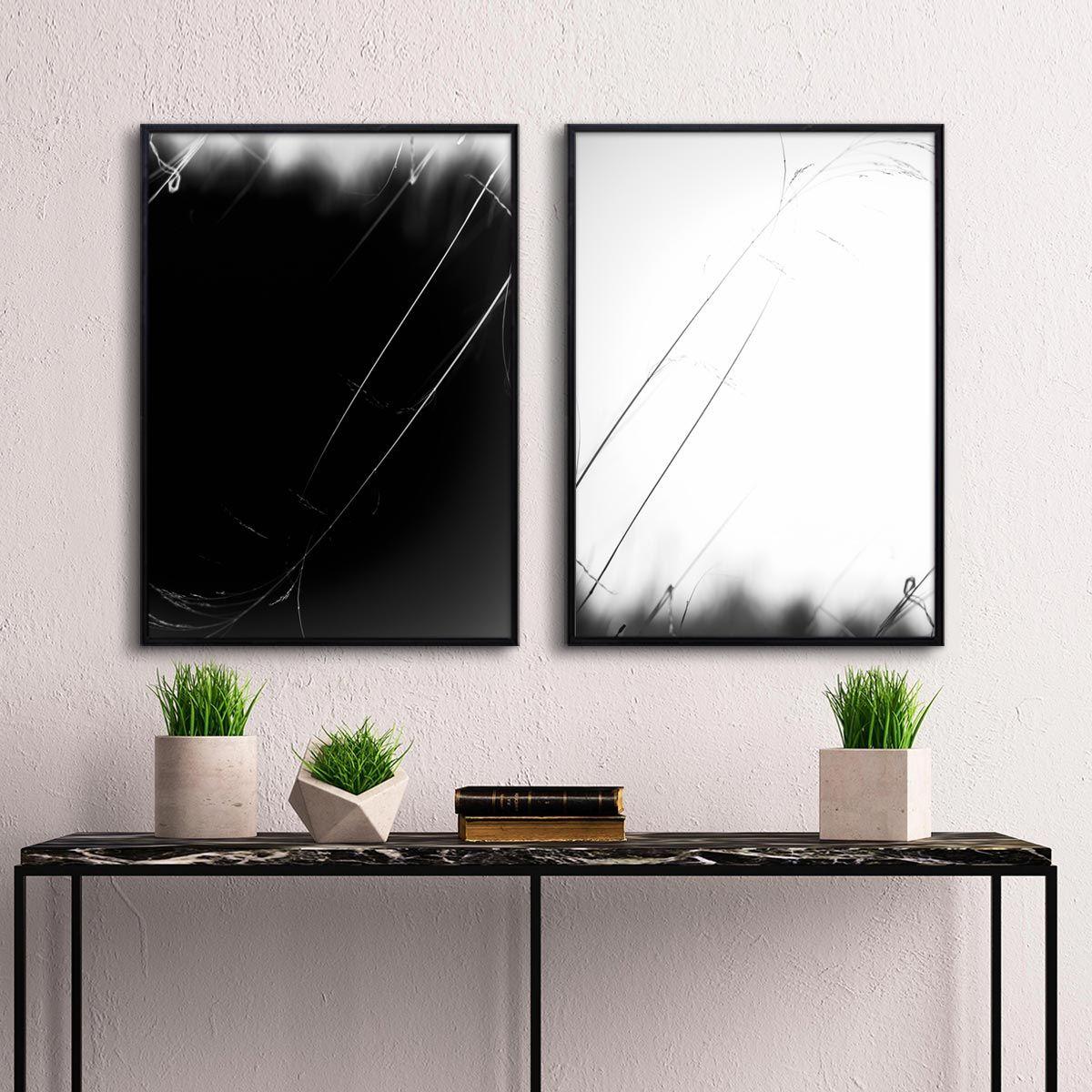 Poster Broken nature Art 2, diptych