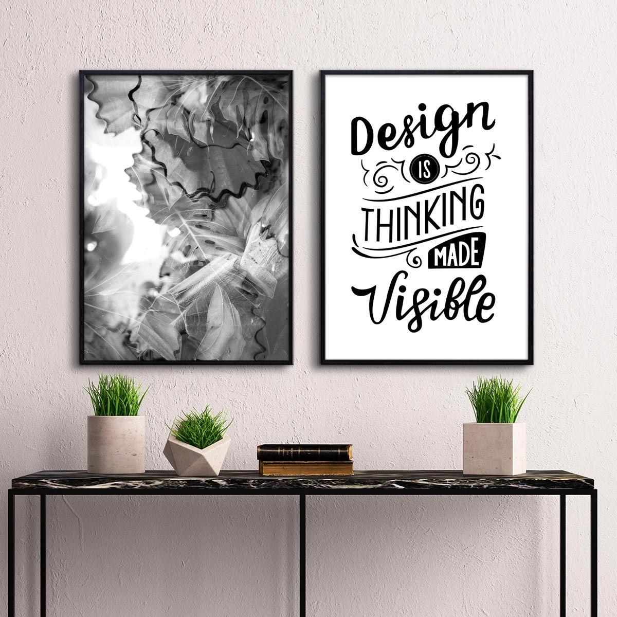 Poster Design is, diptych