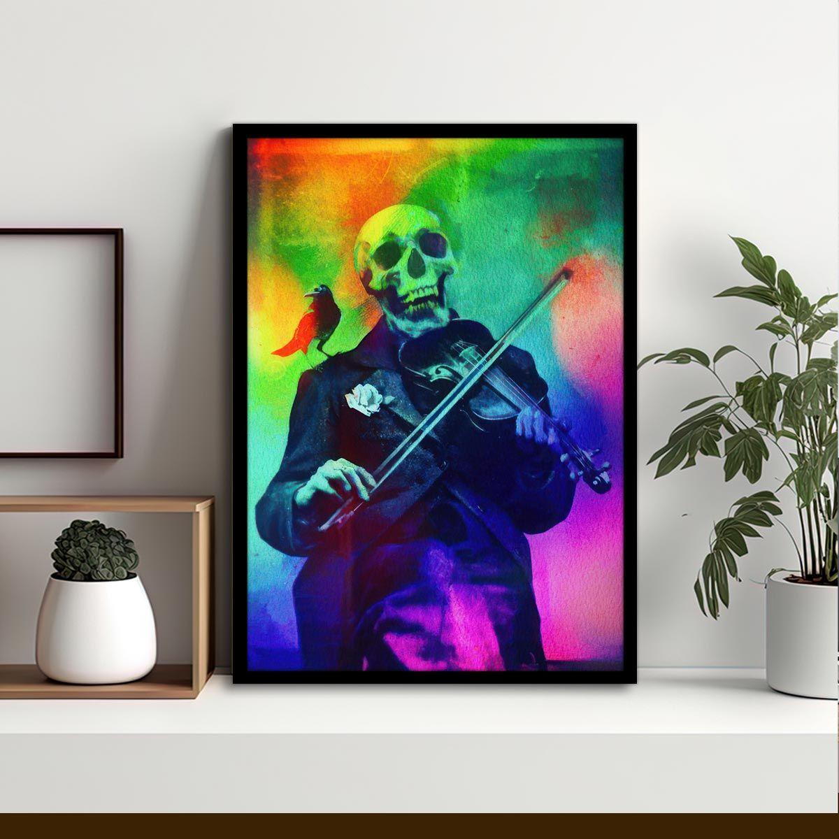 Care for some music Mr. Poe, poster