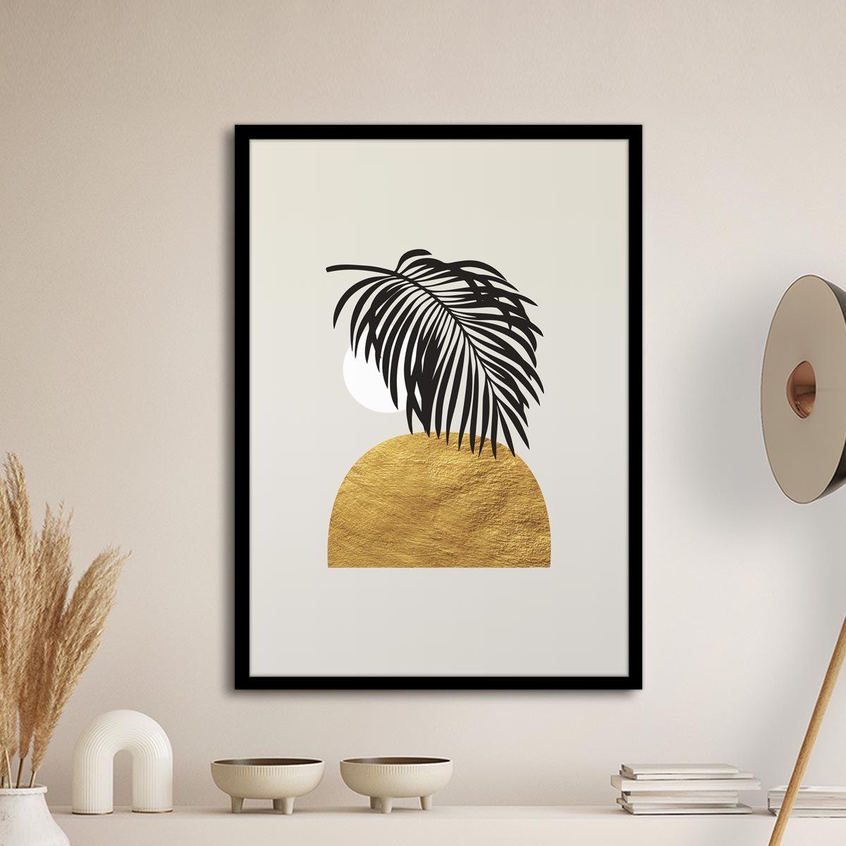 Black, white and gold, Poster