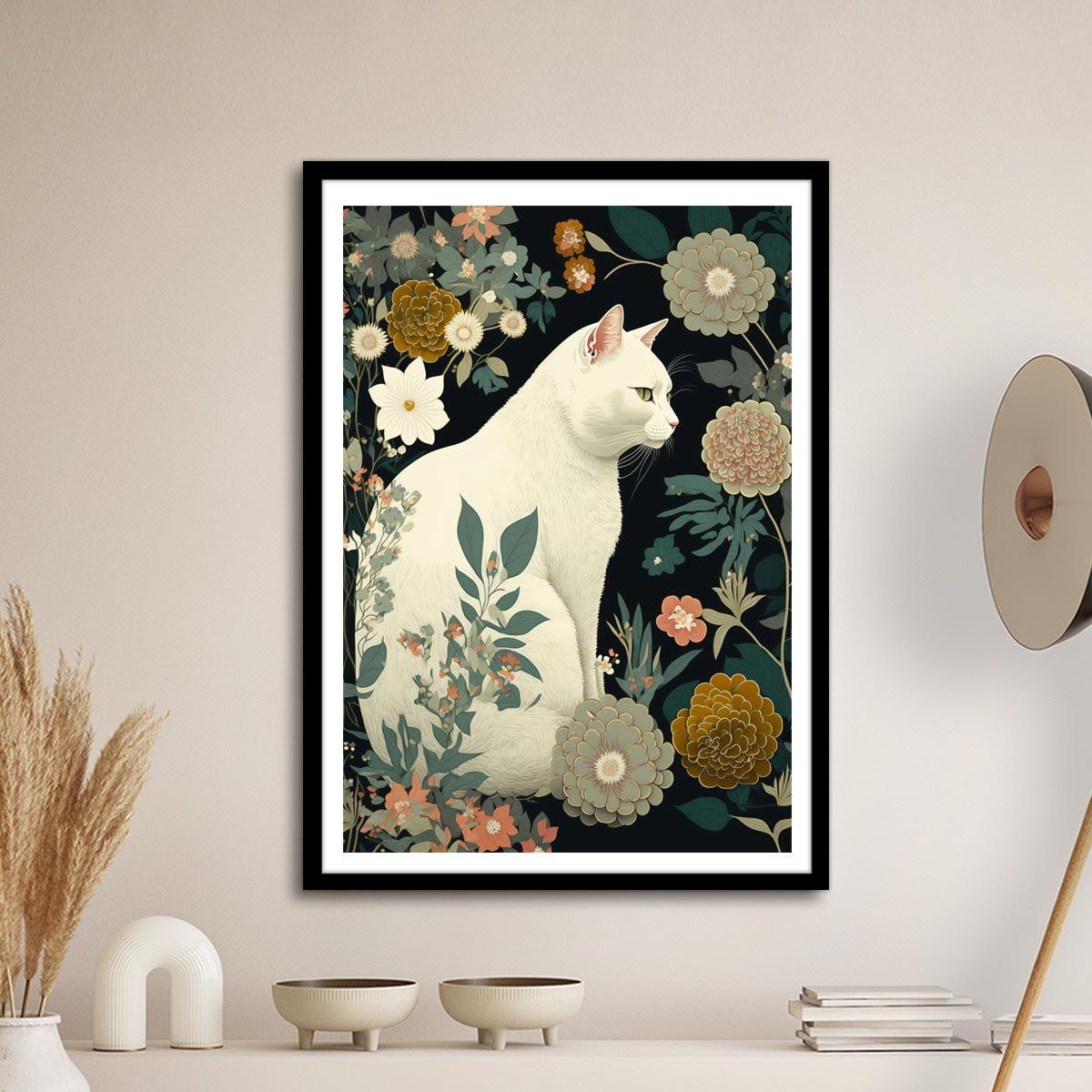 Facing right, Poster