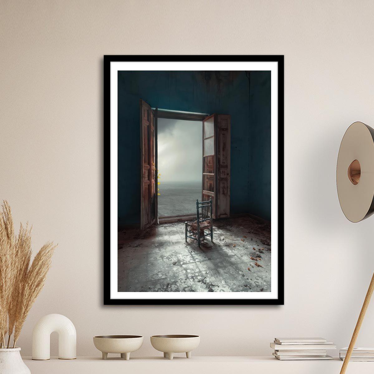 The gray sea, αφίσα, κάδρο