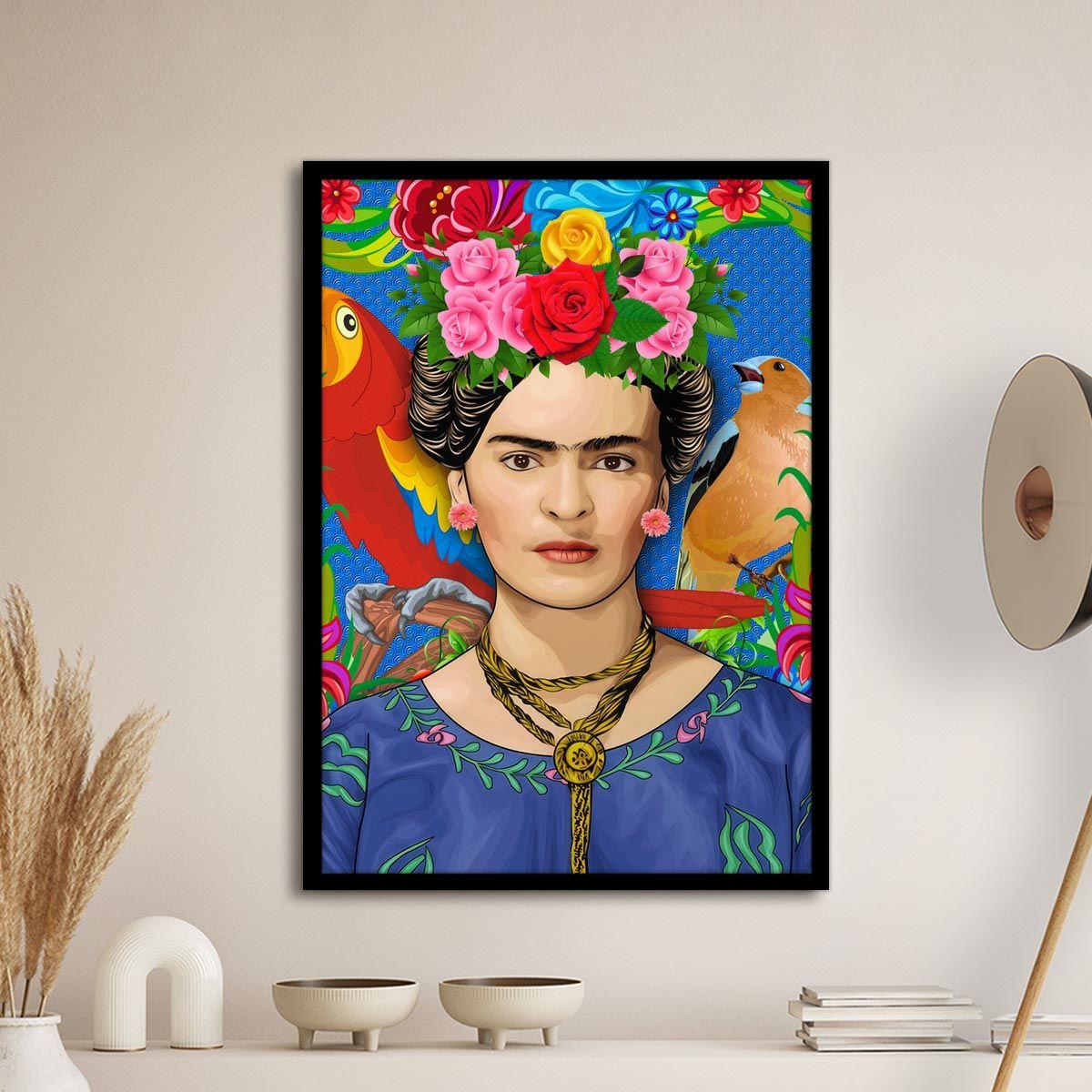 Frida and nature, αφίσα, κάδρο