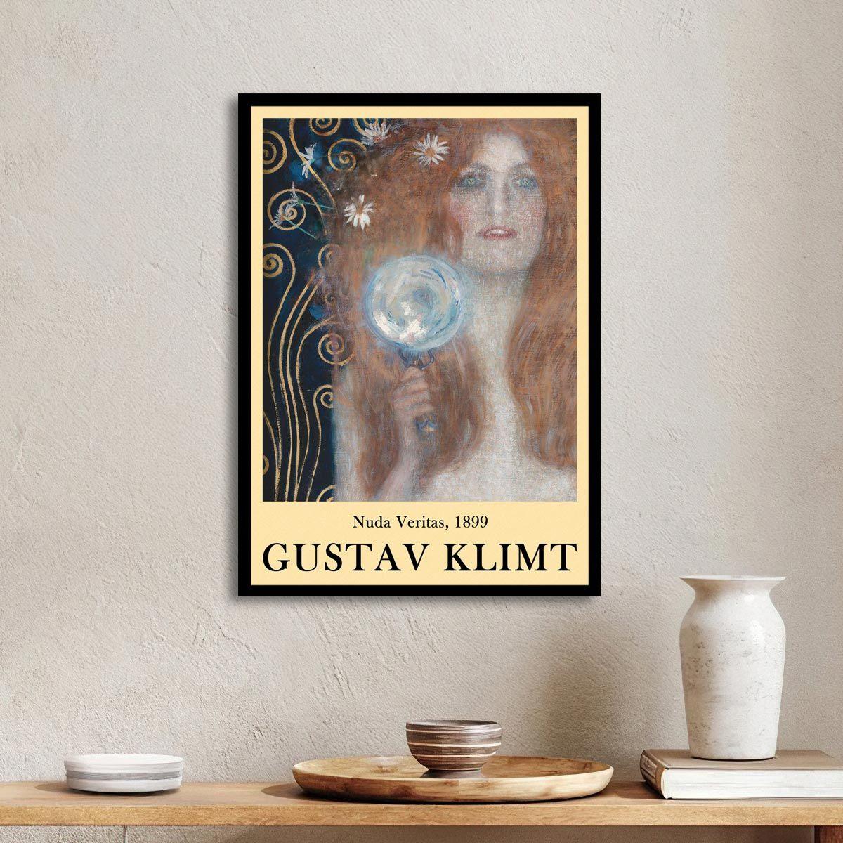 Exhibition Poster Nuda Veritas (detail), Klimt G