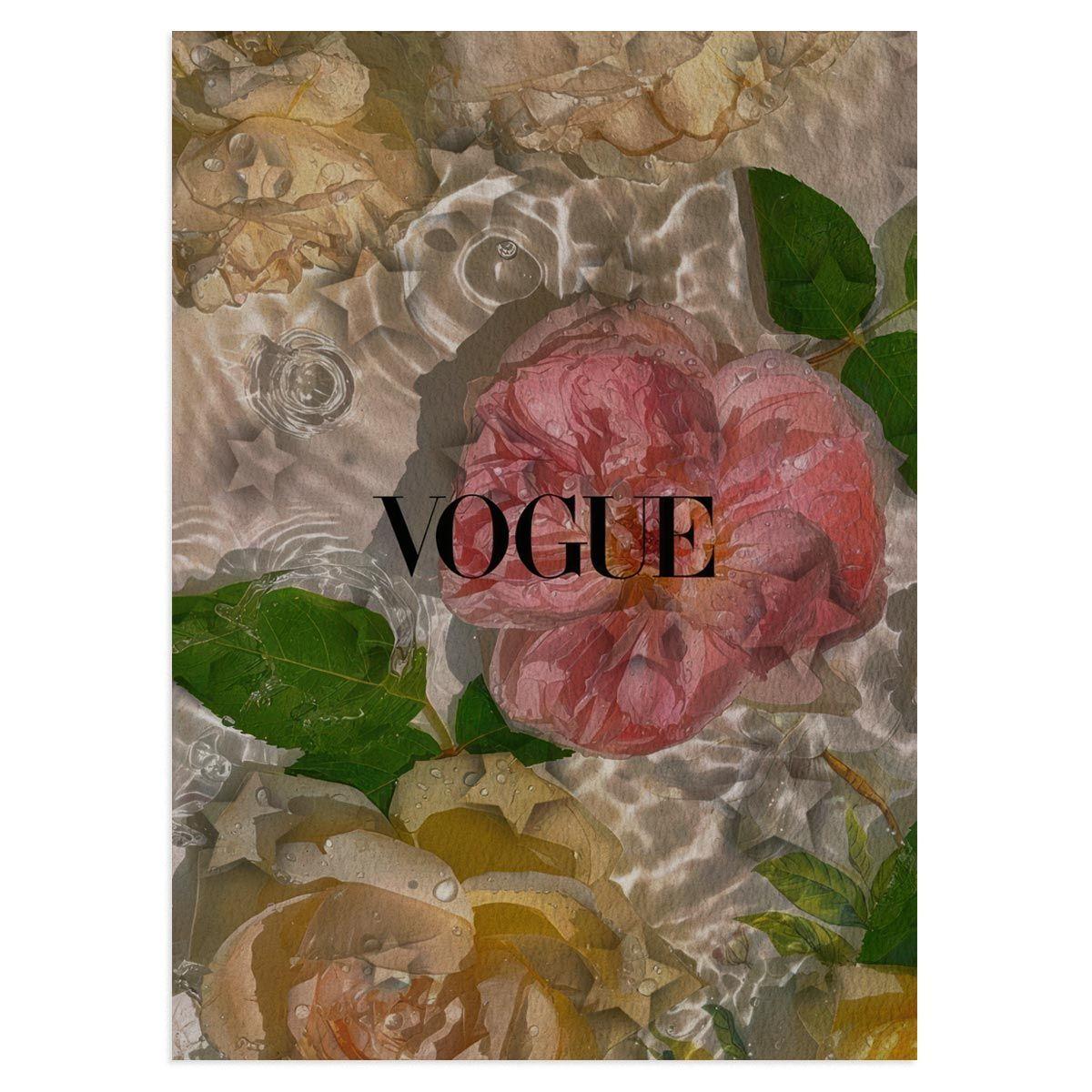 Floral Vogue, poster