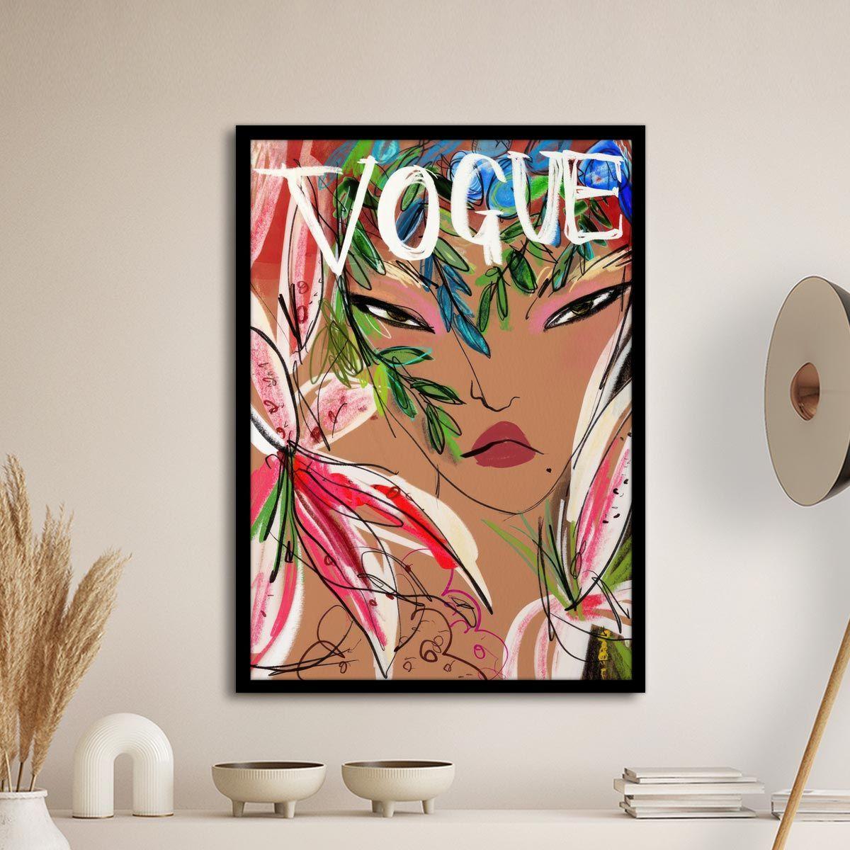 Vogue sketch cover II, αφίσα, κάδρο