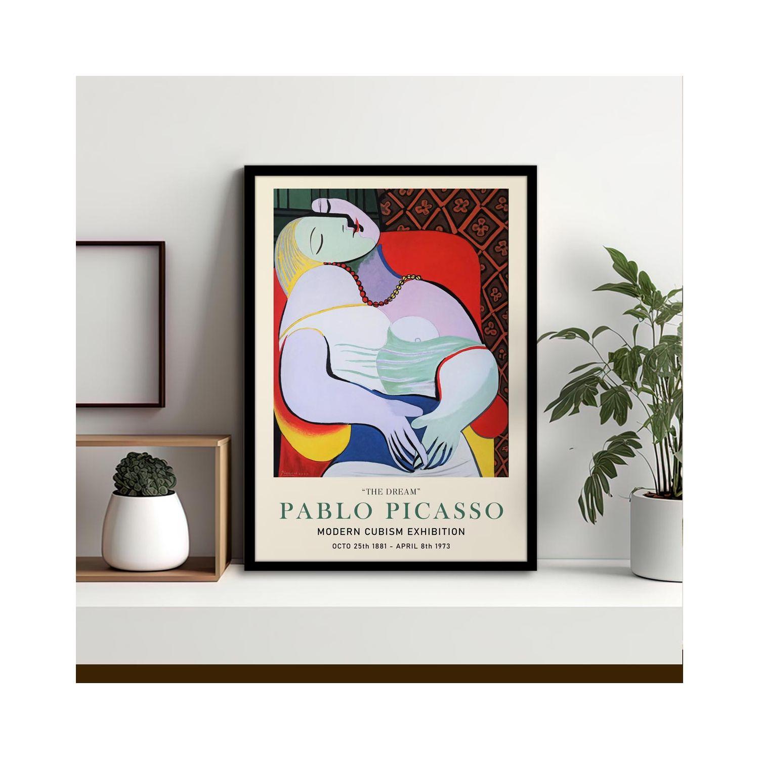 Exhibition poster, Modern cubism I, Picasso