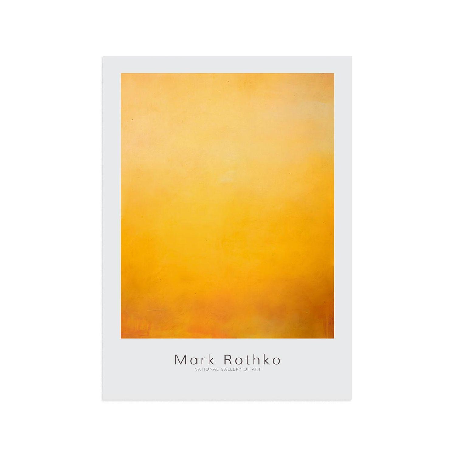 Exhibition Poster Rothko National gallery of art I