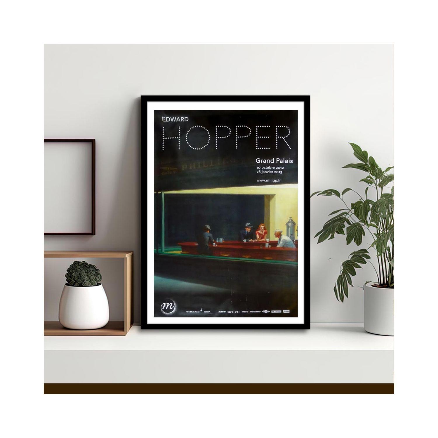Exhibition Poster Hopper, Grand Palais