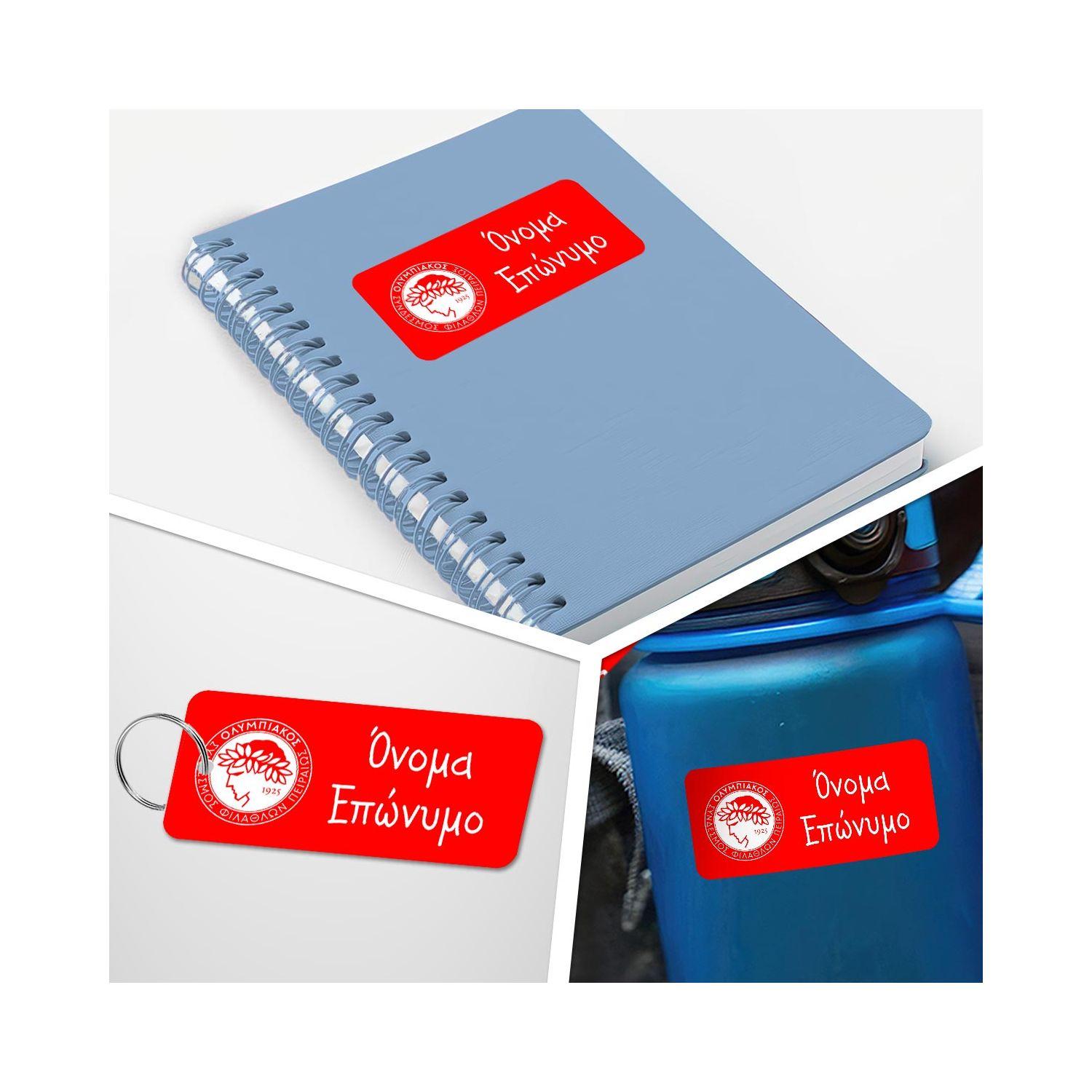School Stickers labels, Olympiakos