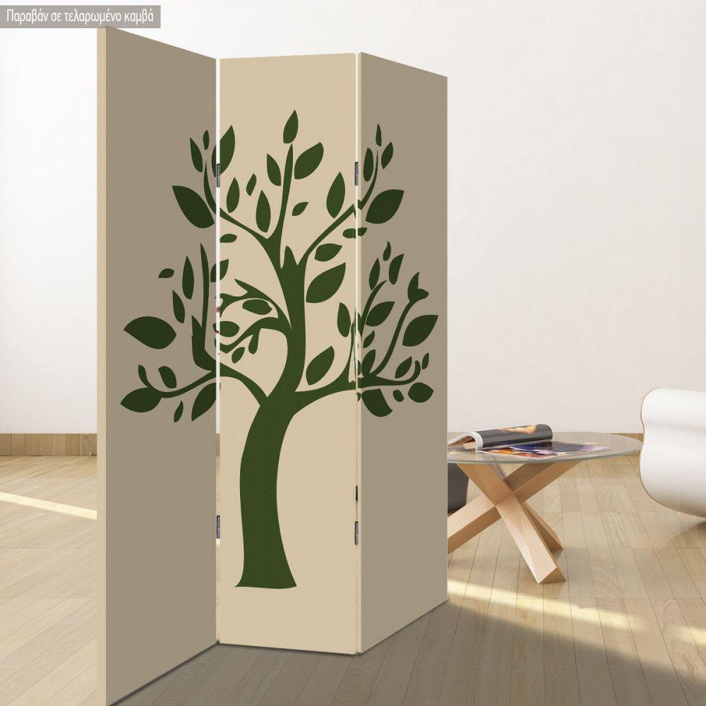 Room divider Olive tree