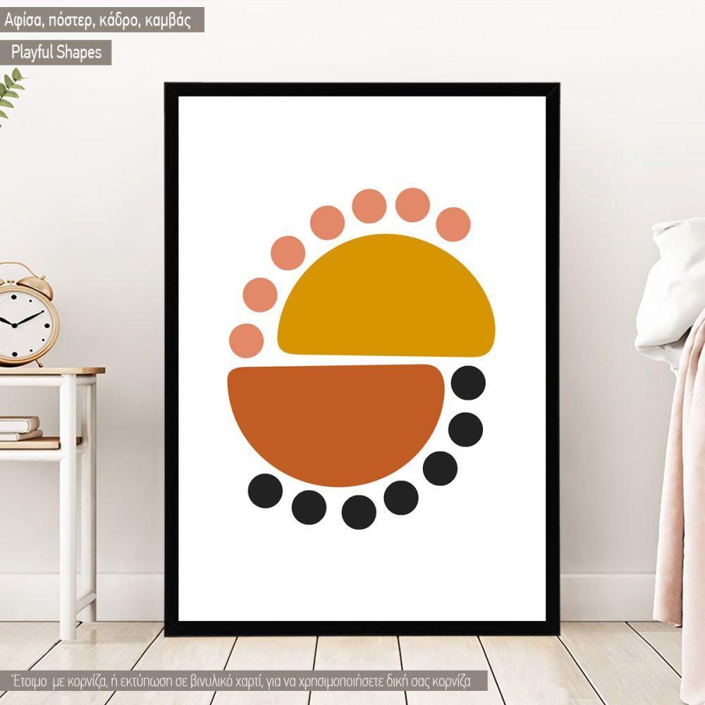 Playful Shapes I, Poster