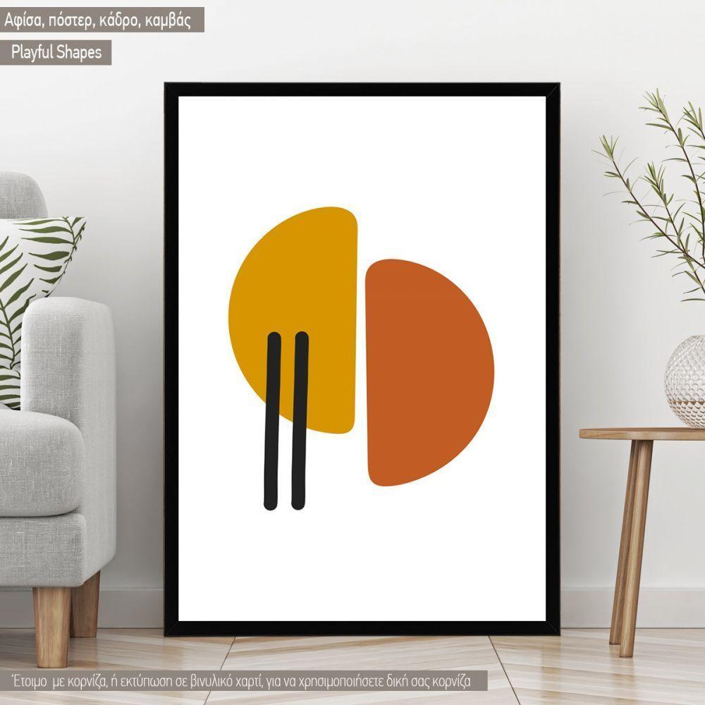 Playful Shapes II, Poster