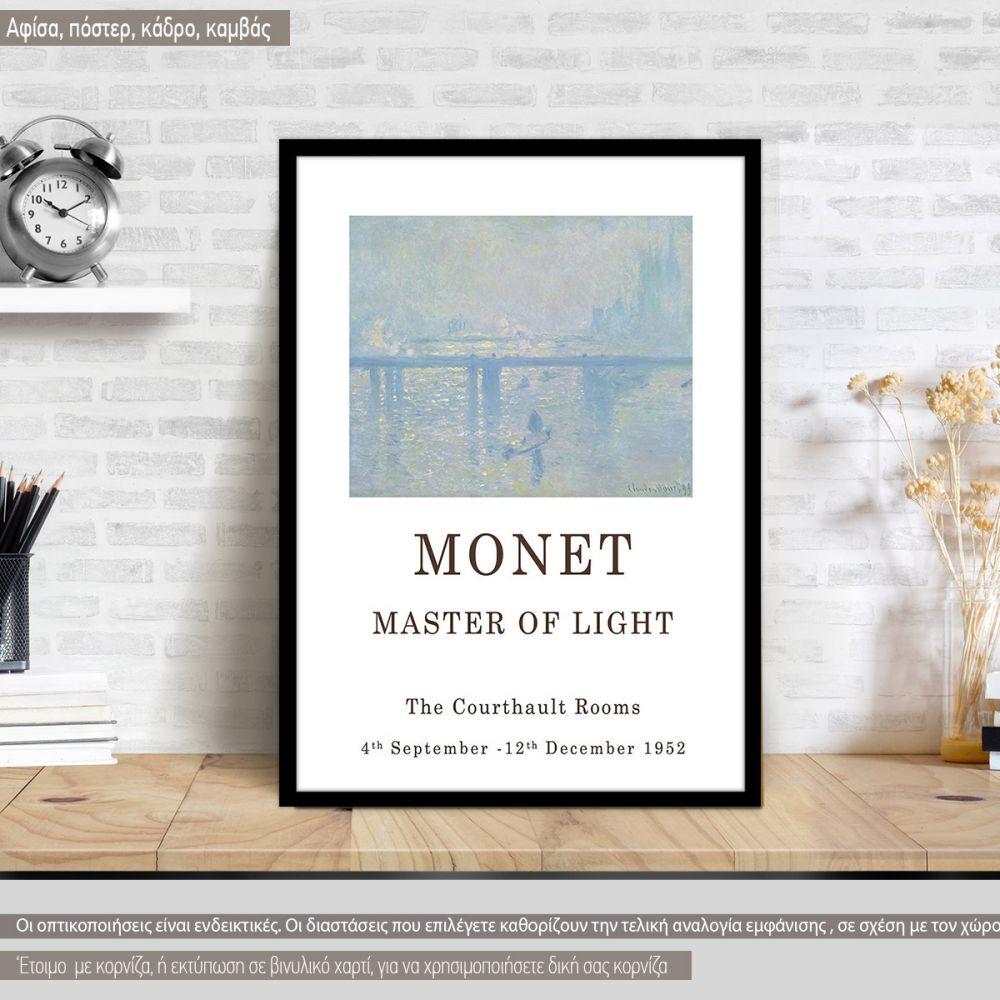 Exhibition Poster Master of light I, Monet