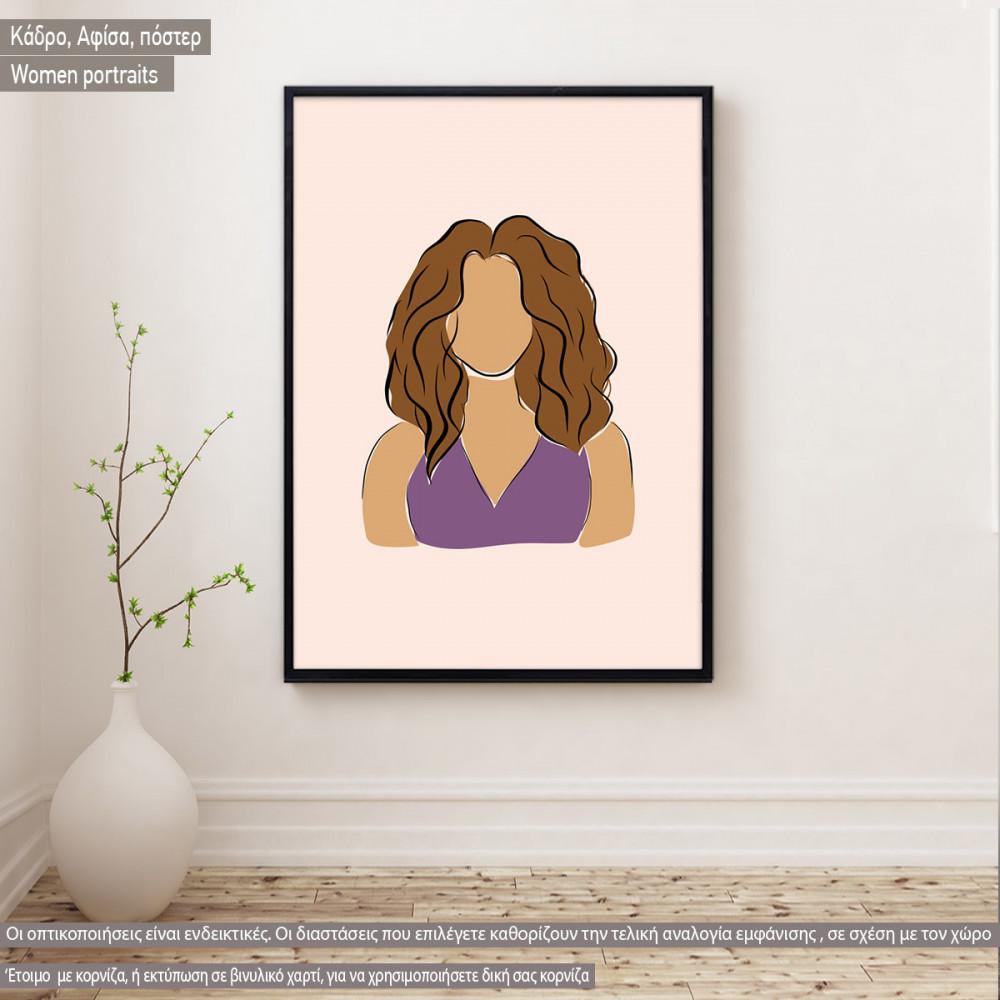 Women portraits IV, Poster