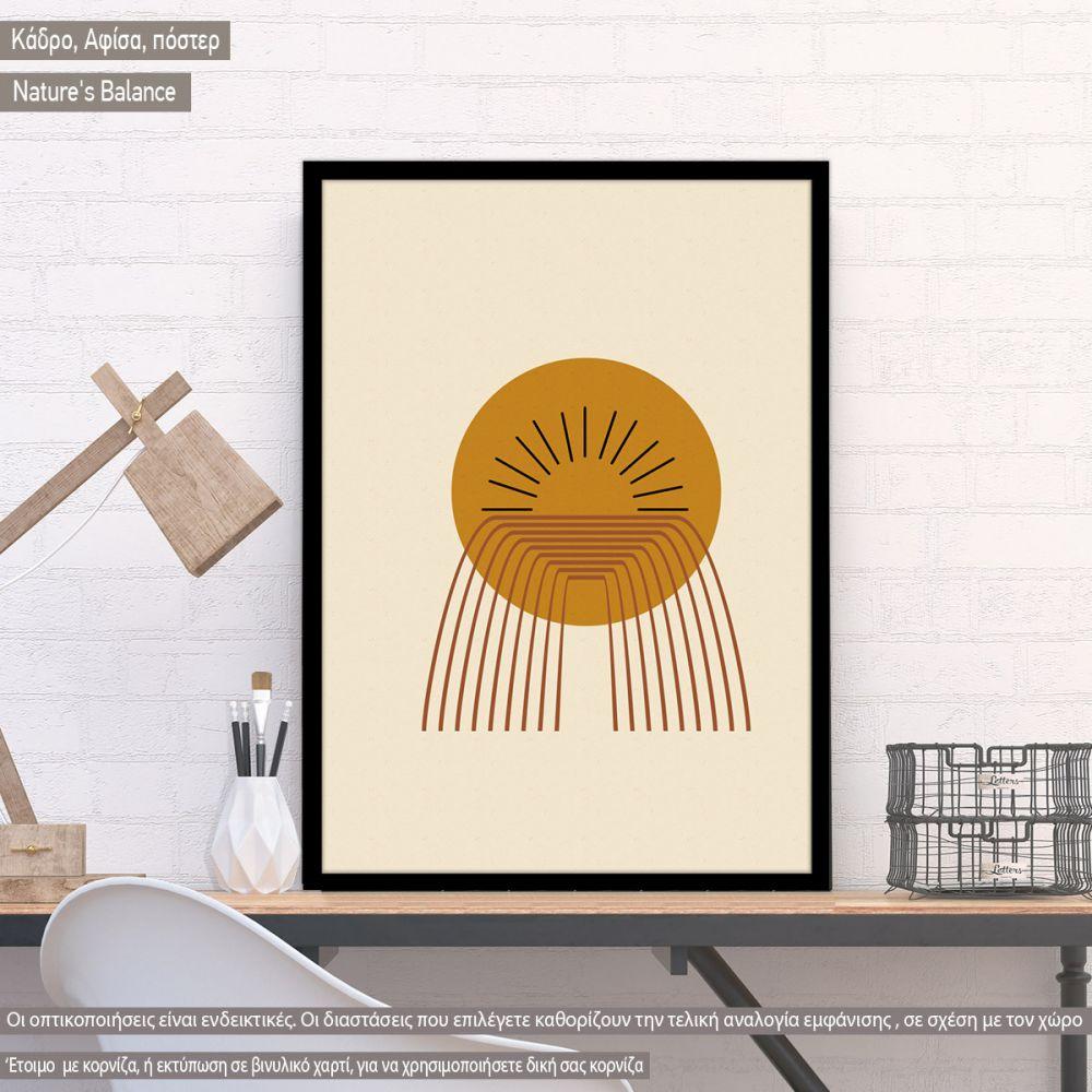 Upper balance, αφίσα, κάδρο