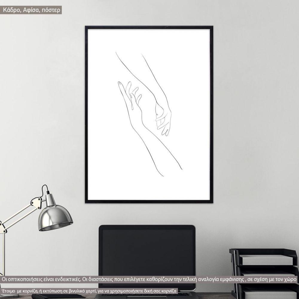 Hand figures collection II, poster