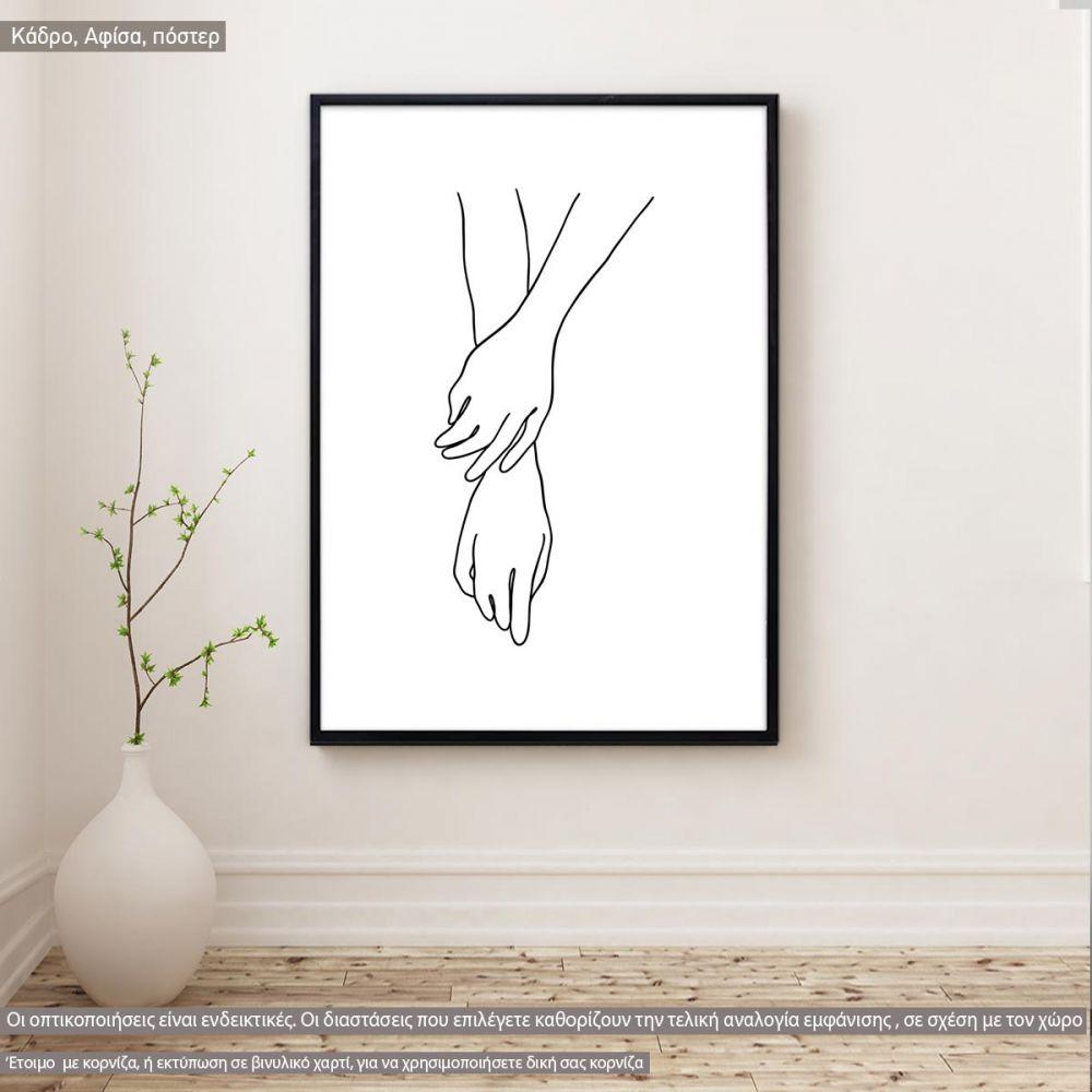 Hand figures collection III, poster