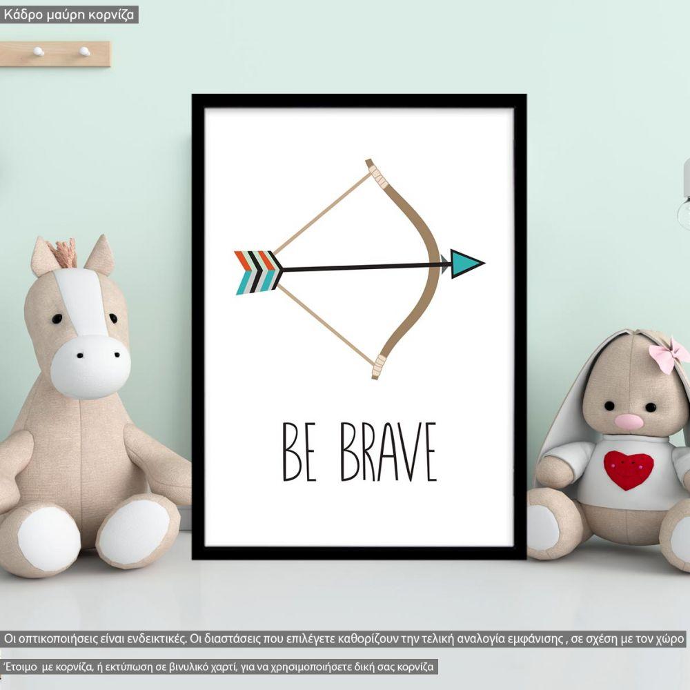 Tribal bow I, poster