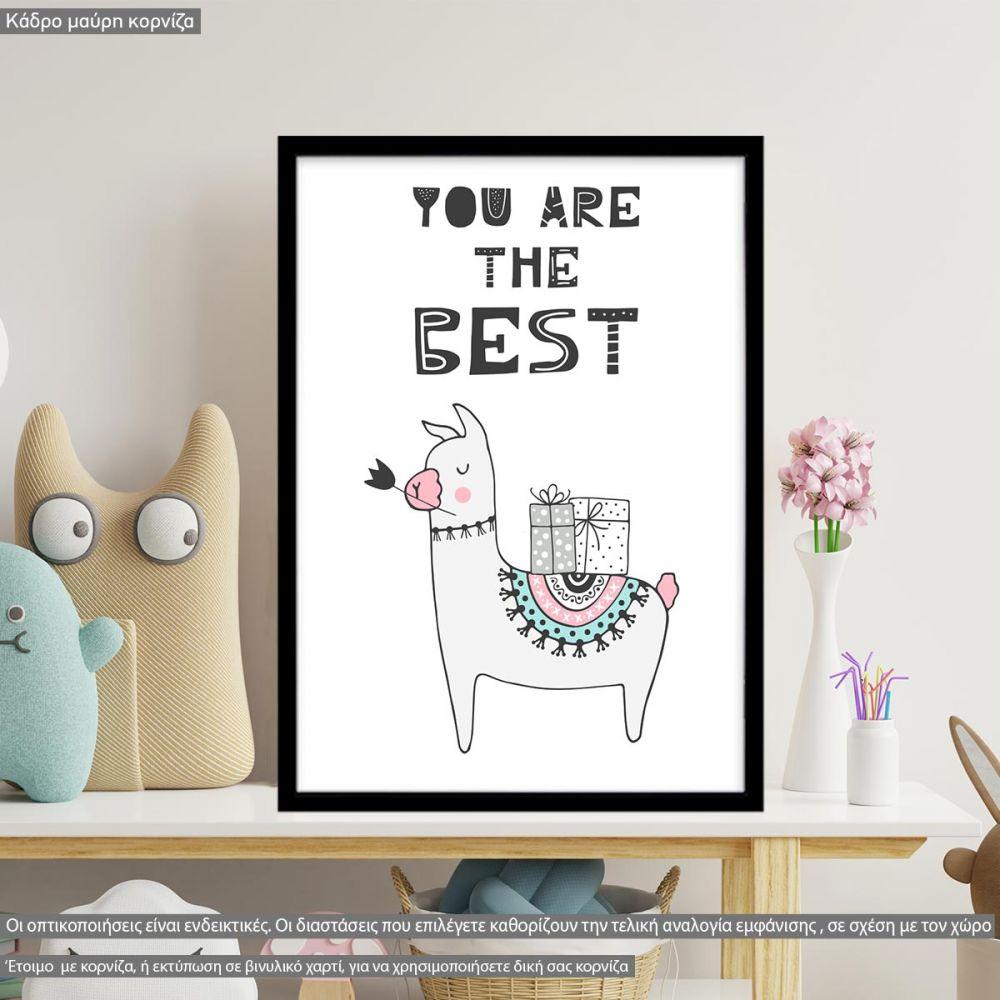 You are the best, poster
