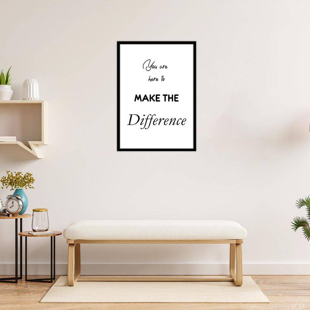 Make the difference Poster