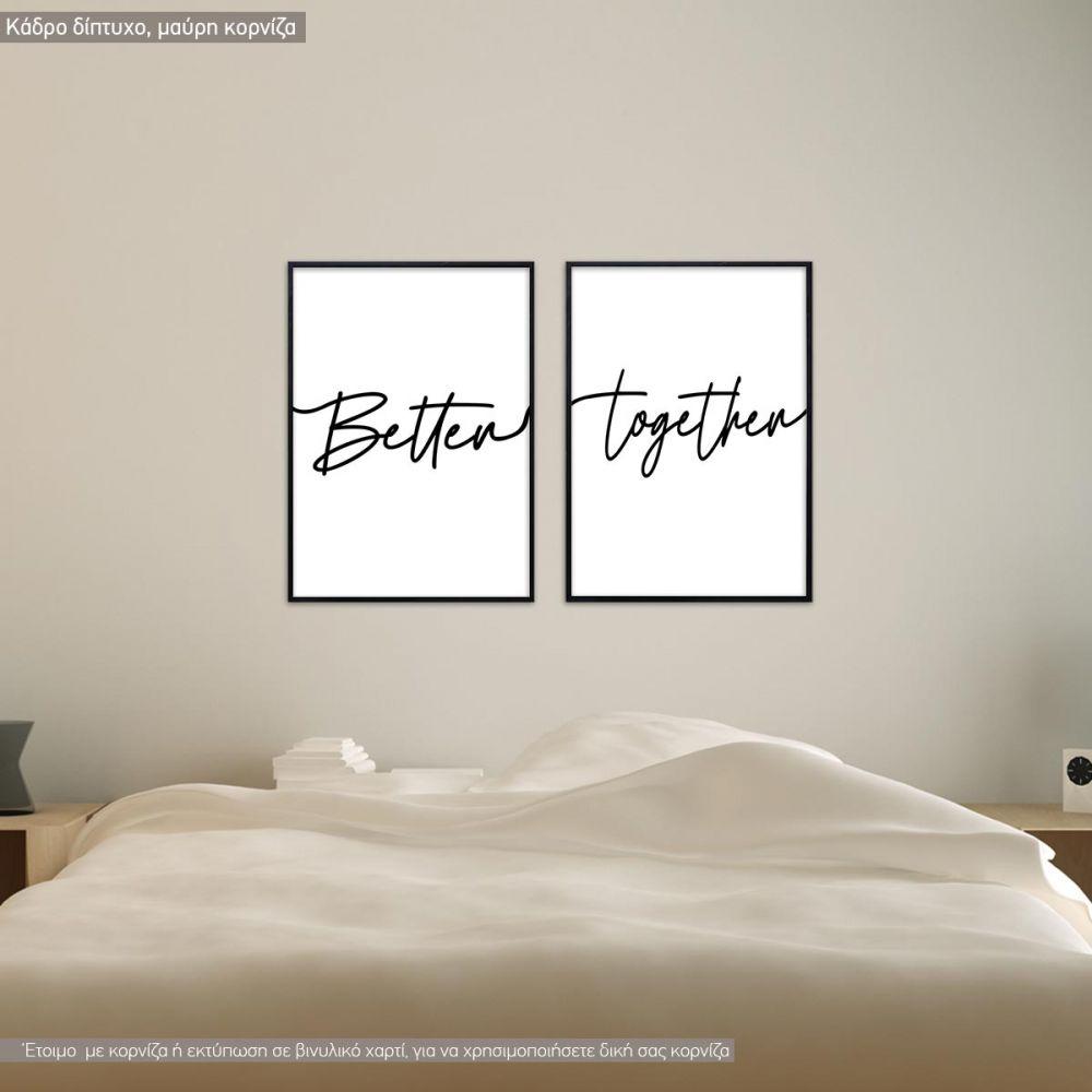 Better Together, poster