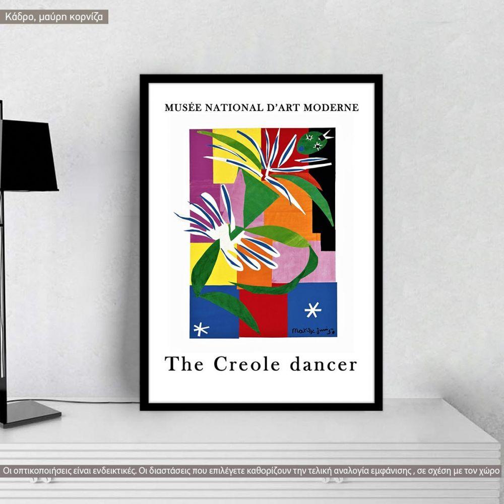 Exhibition Poster The Creole dancer, Matisse, Poster