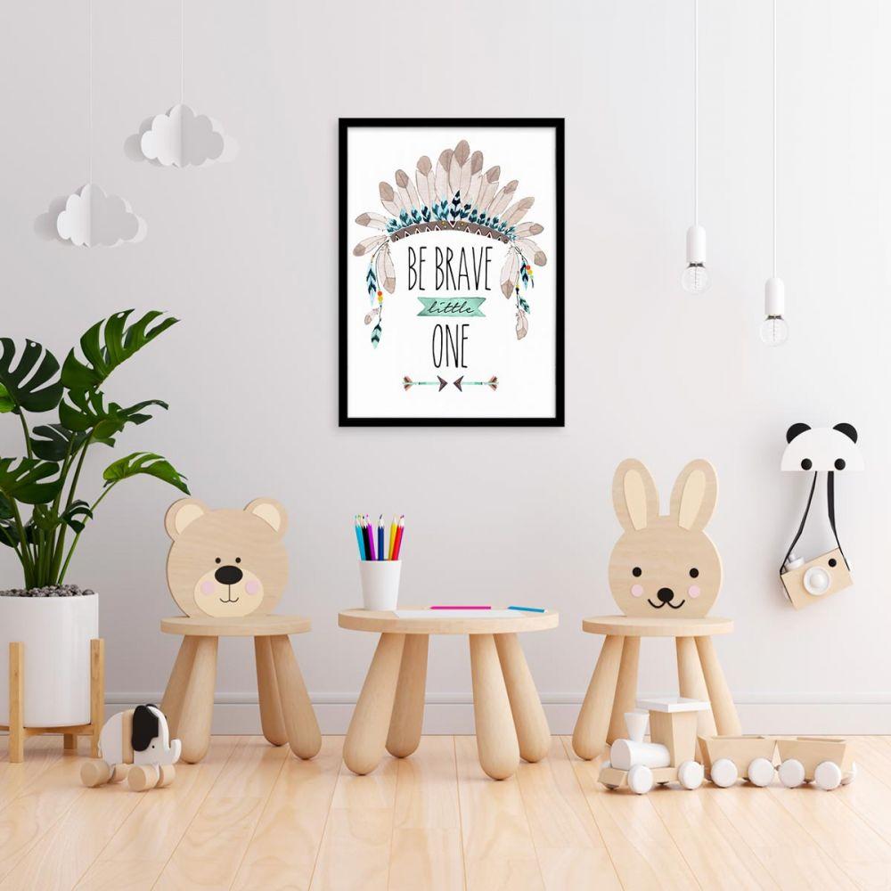 Be brave little one, αφίσα, κάδρο