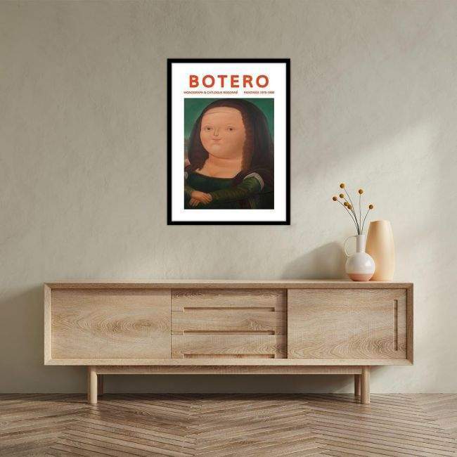 Exhibition Poster Botero Monograph II, Poster