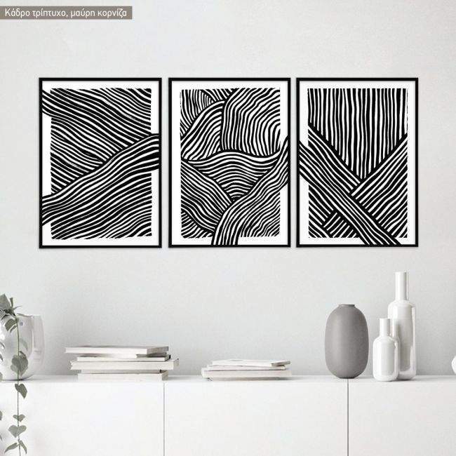 Abstract lines III, poster